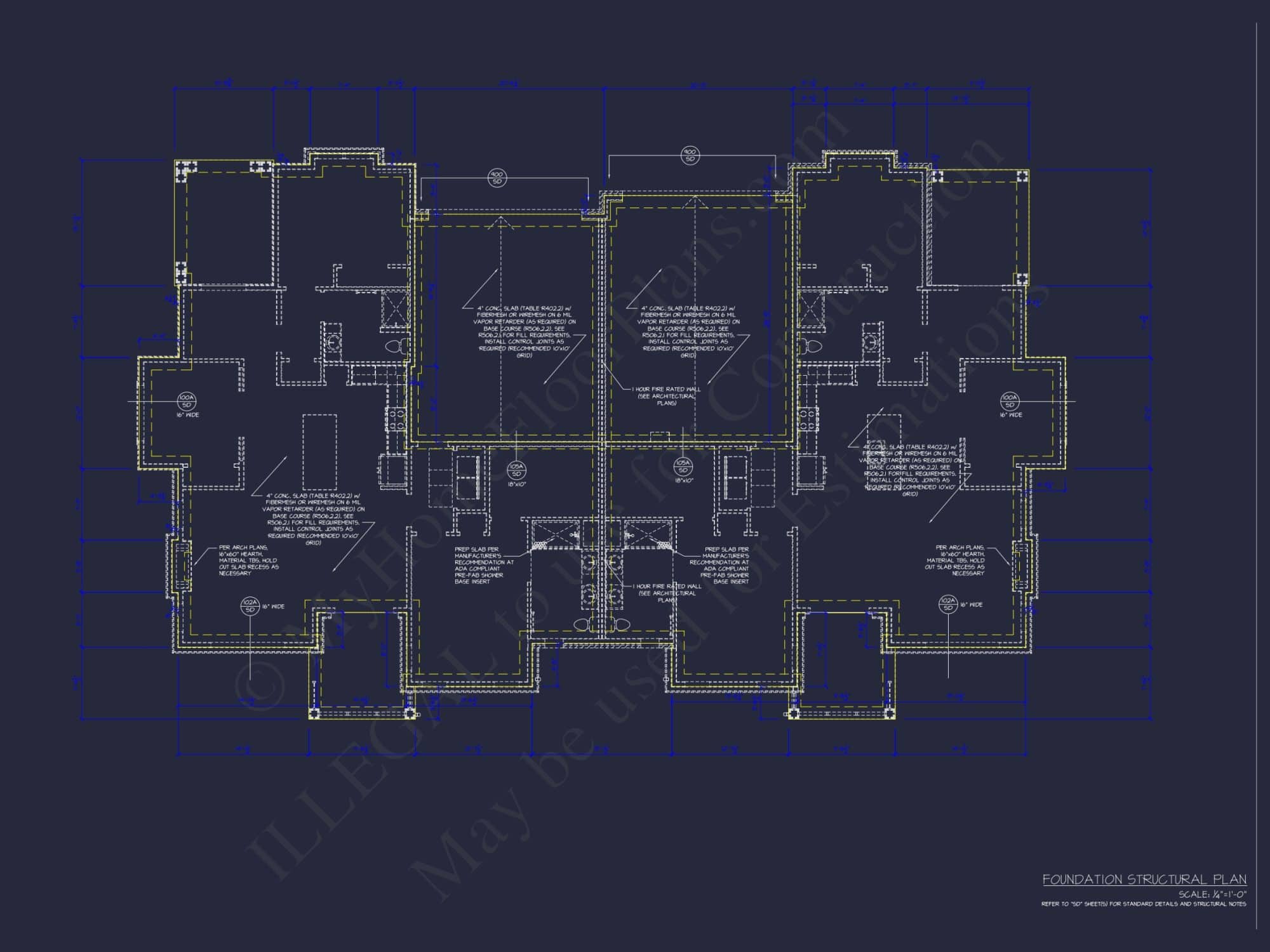 Beautiful Duplex House Floor Plan with Blueprint CAD Designs