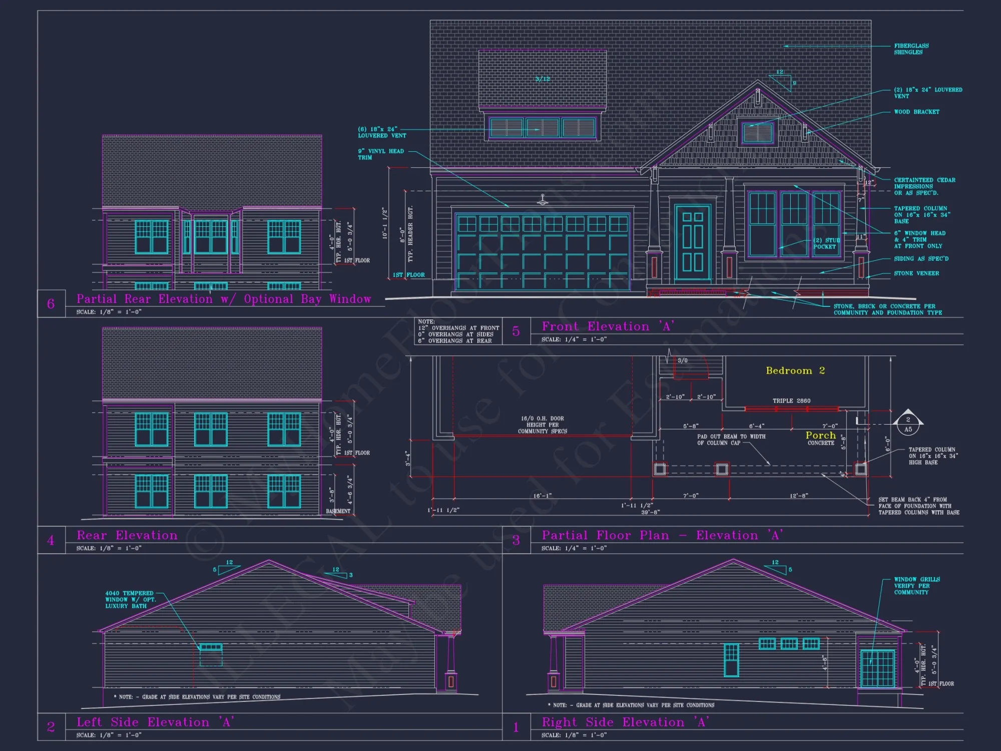 Traditional Ranch Home Plan - 3-Bed, 2-Bath, 1,850 SF