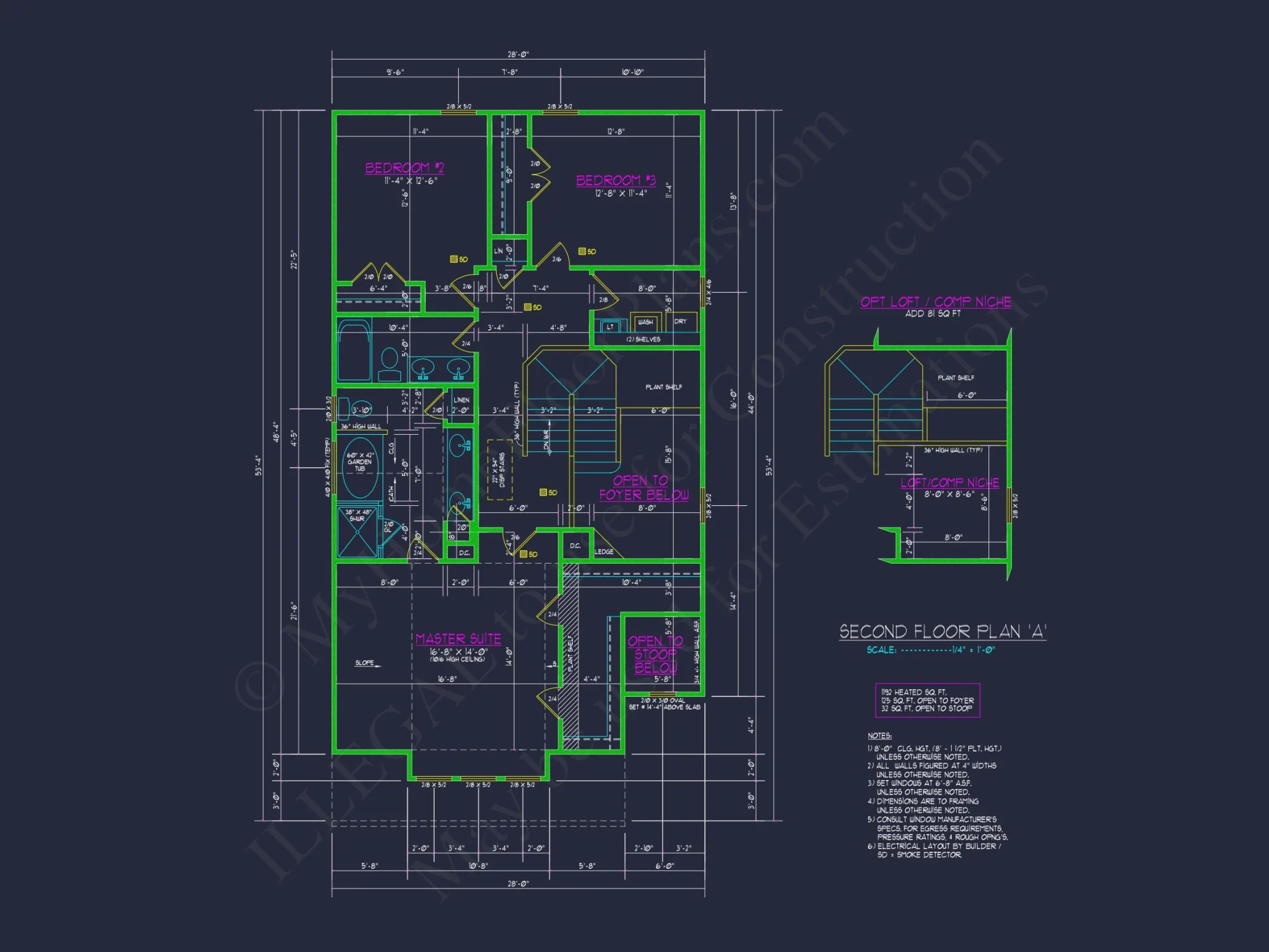 Elegant House Plan with Detailed CAD Blueprints and Designs